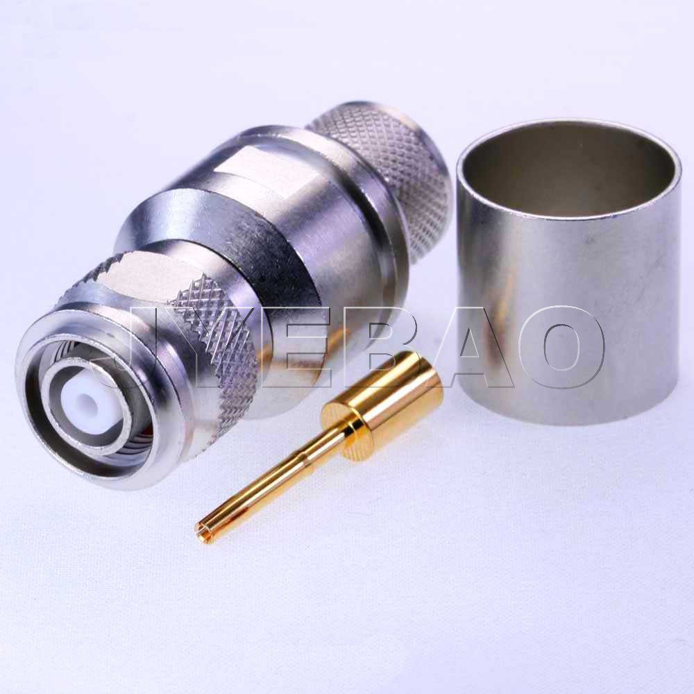 RP TNC (M) plug crimp for LMR600 | RFShop Australia