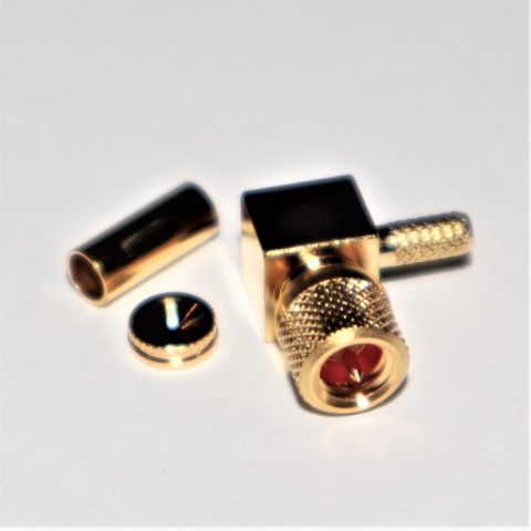 Microdot Plug Right Angle for RG316 | RFShop Australia