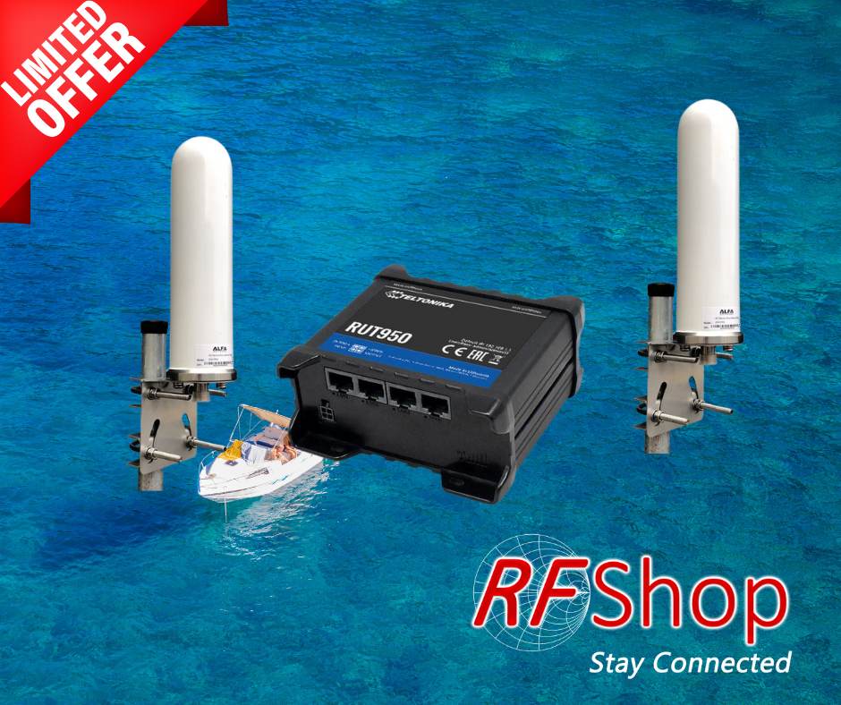 Basic Boat 4G Internet Kit | RFShop Australia